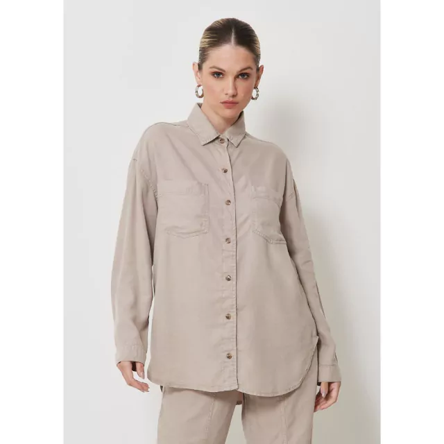 Camisa Liocel Manga Longa com Bolso | MOB