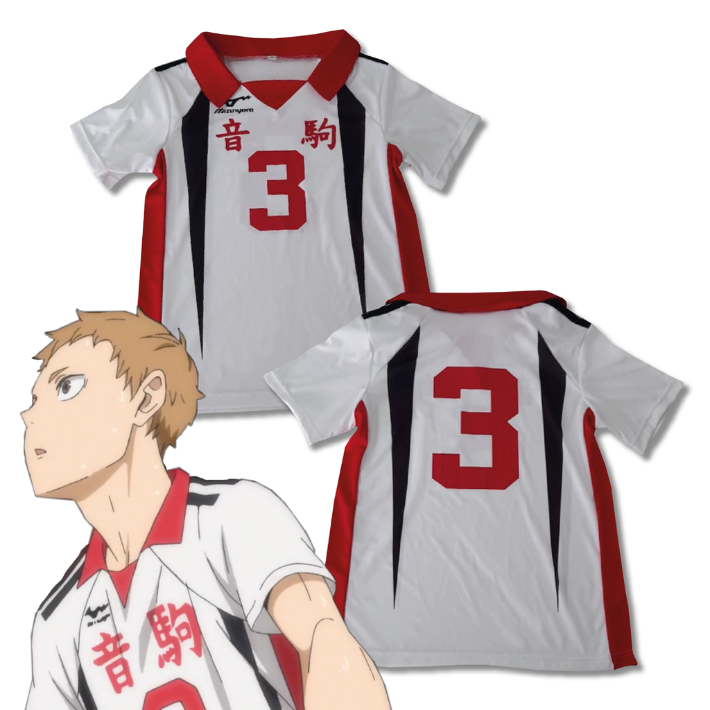 Camiseta Nekoma - Kenma - Kuroo - Lev - Yaku - likenath