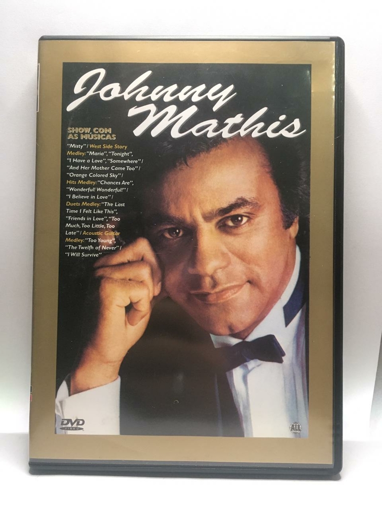 DVD - JOHNNY MATHIS - SHOW 1982 - Sebo Alternativa