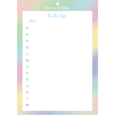 Bloco To do List Dream - Comprar em Themena Paperwork