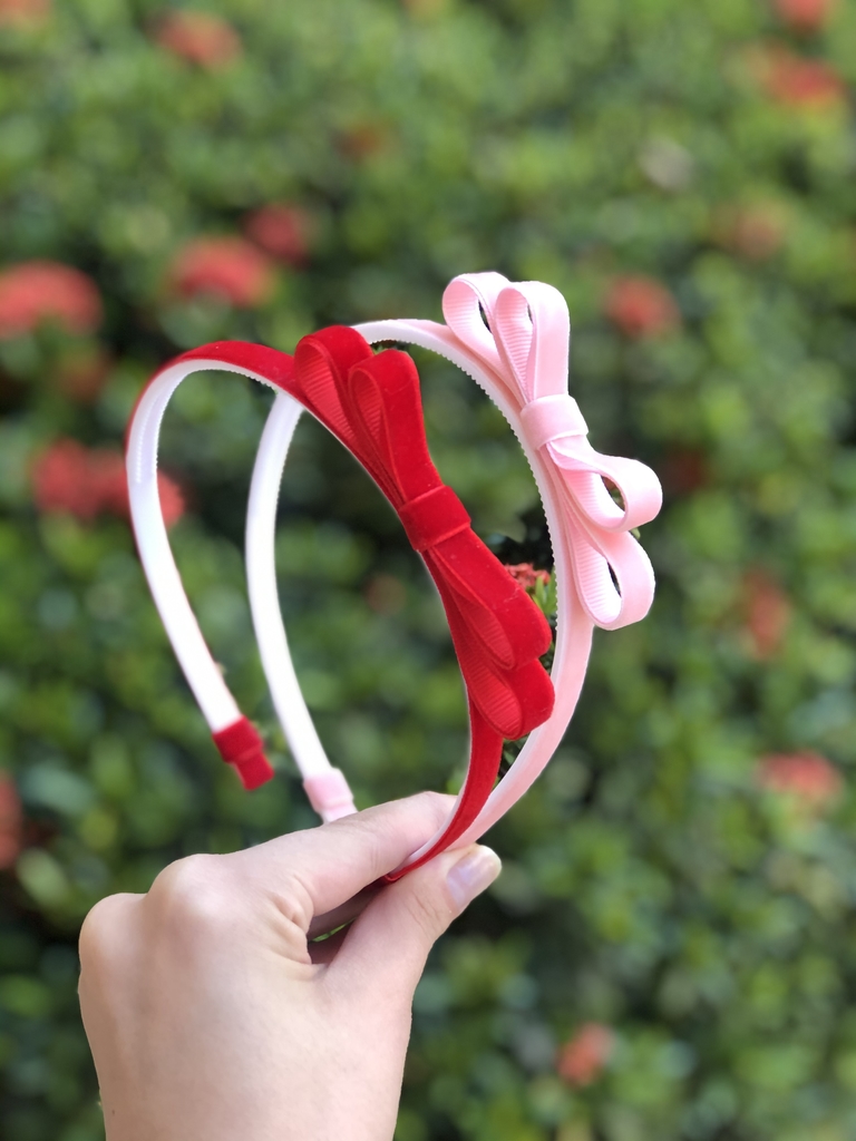 TIARA CHANEL EM VELUDO