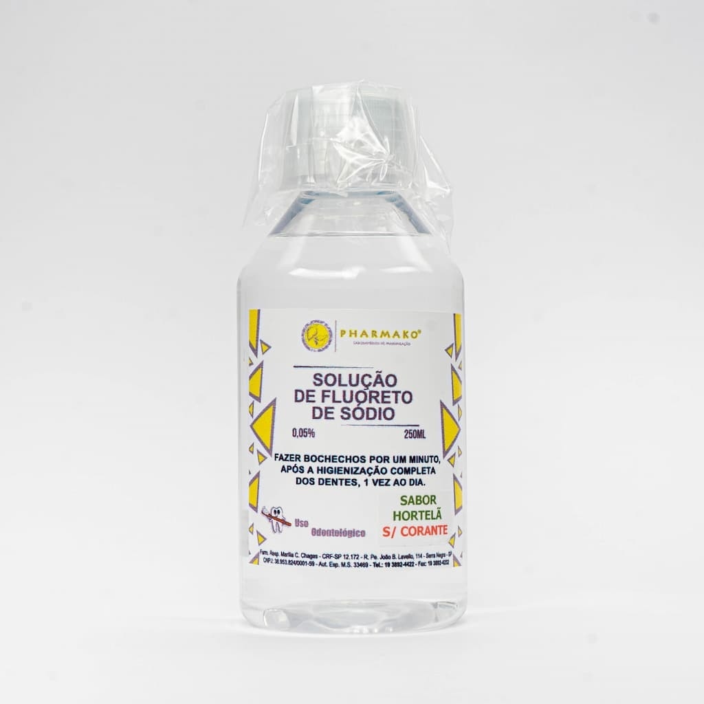 Solução de Fluoreto de Sódio / Sem Corante (0,05%) - 250ml