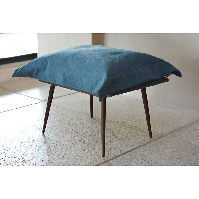 Puff Azul para poltrona, Comprar Puff na Velha Bahia