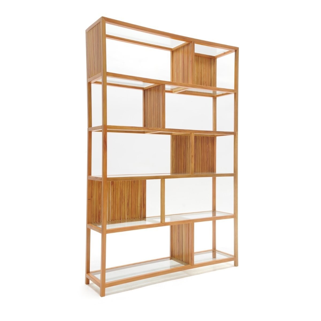 Estante nicho de madeira Velha Bahia Móveis