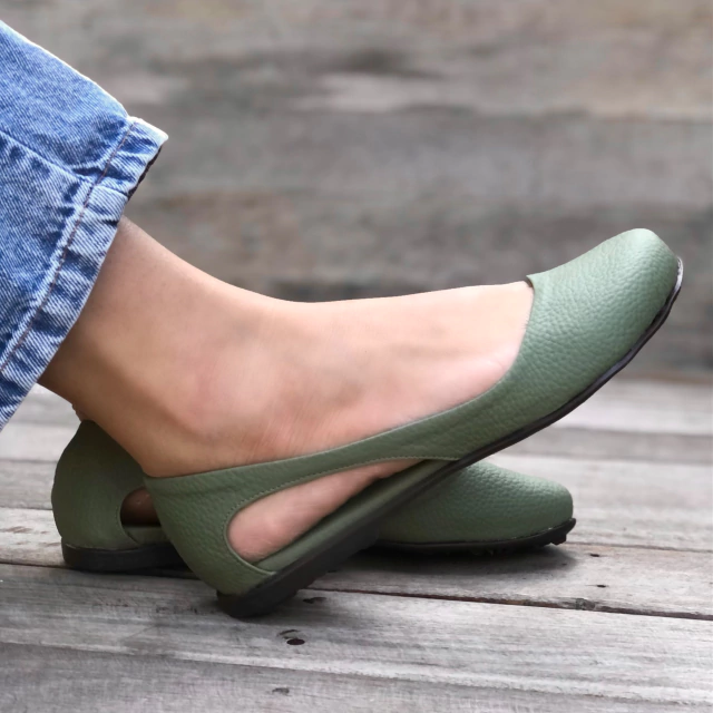 Sapato Marina verde gris - Comprar em Riva Sandálias