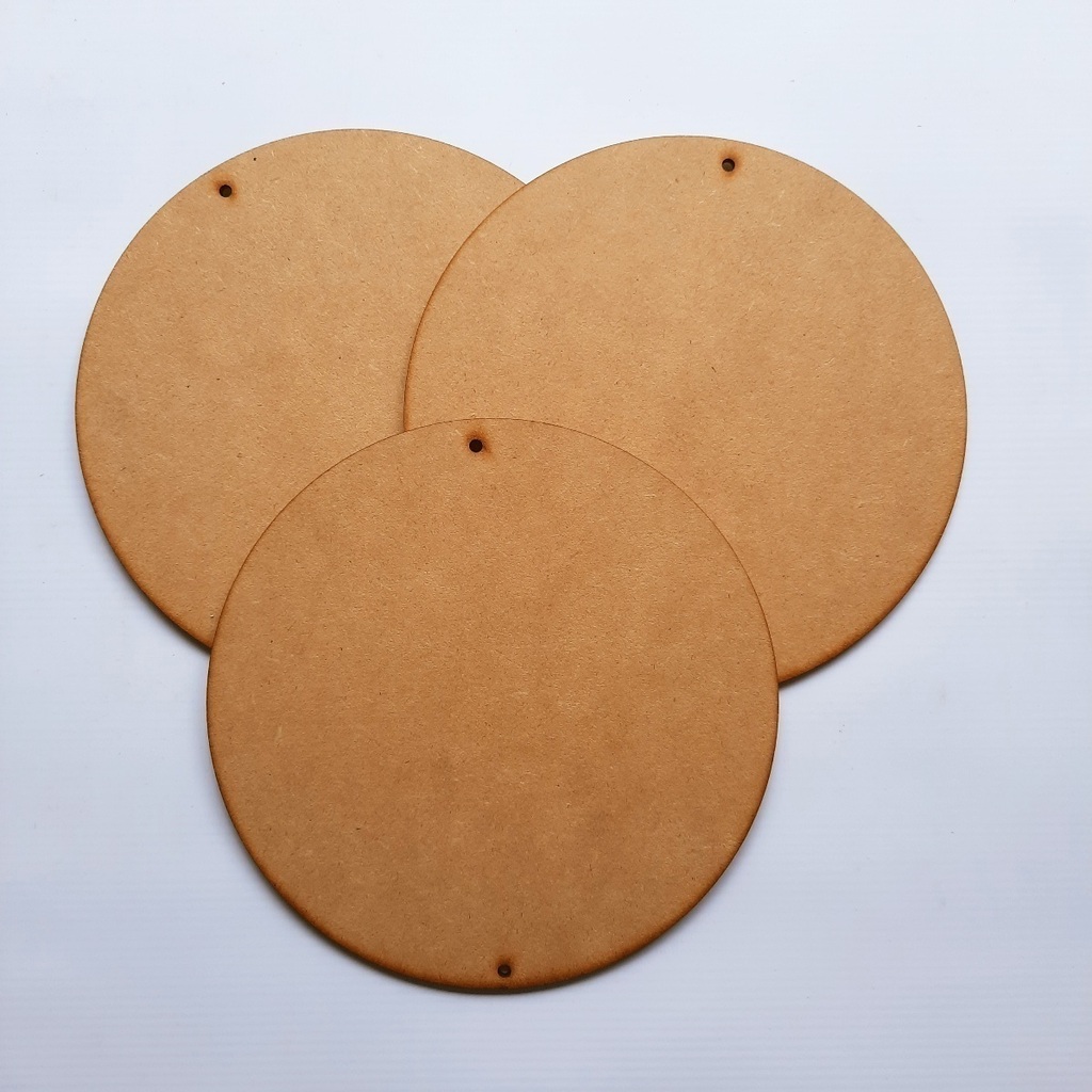 CIRCULOS 20CM X 3UND CON AGUJEROS - Punto de Inicio