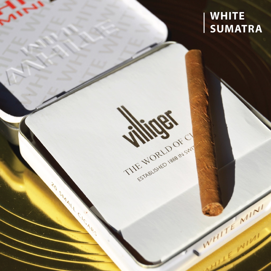 Villiger White Mini - Lata x20 - Tabaquería San Jorge