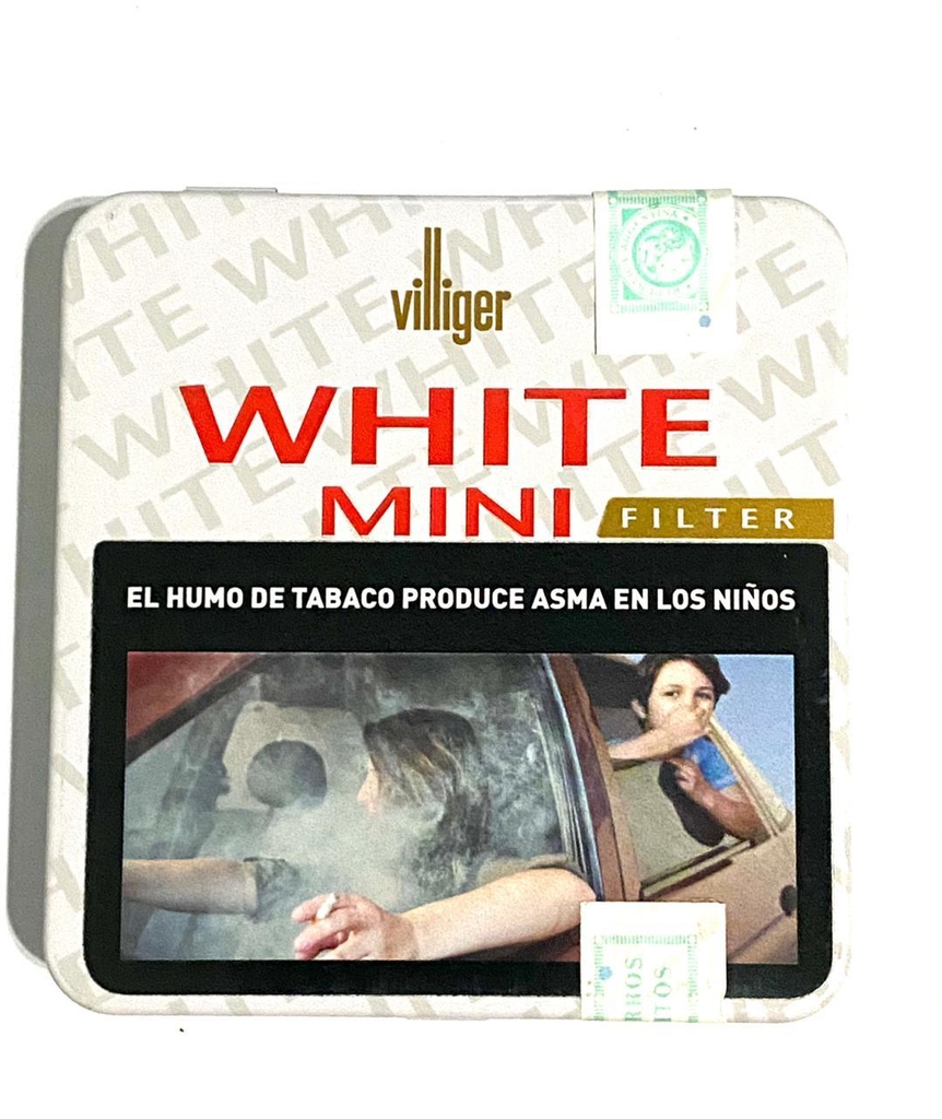 Villiger White Mini - Lata x20 - Tabaquería San Jorge