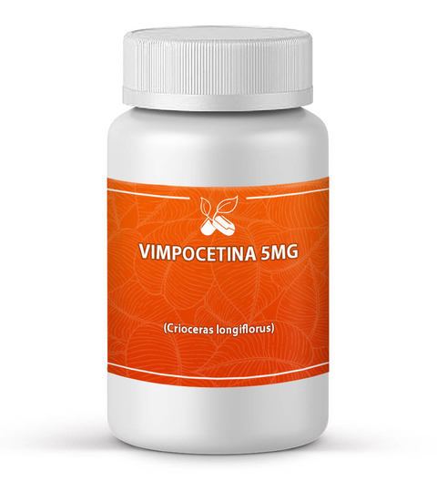 VIMPOCETINA (Crioceras longiflorus) 5MG CÁPSULAS Vegan Pharma