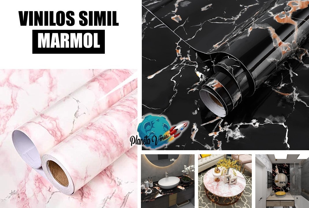 VINILOS SÍMIL MÁRMOL DE ALTA RESISTENCIA