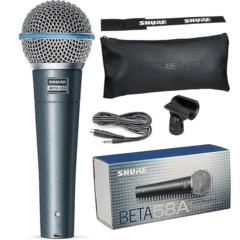 MICRÓFONO SHURE PG58 CON CABLE