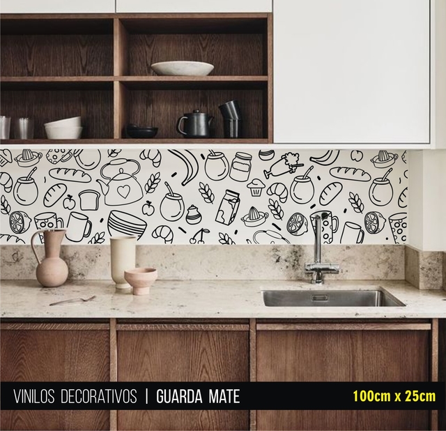Vinilos decorativos 'Guarda MATE' - Freedom Vinilos