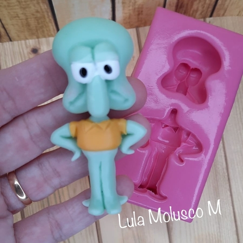 Molde Lula Molusco M - Comprar em Moldes da Rê