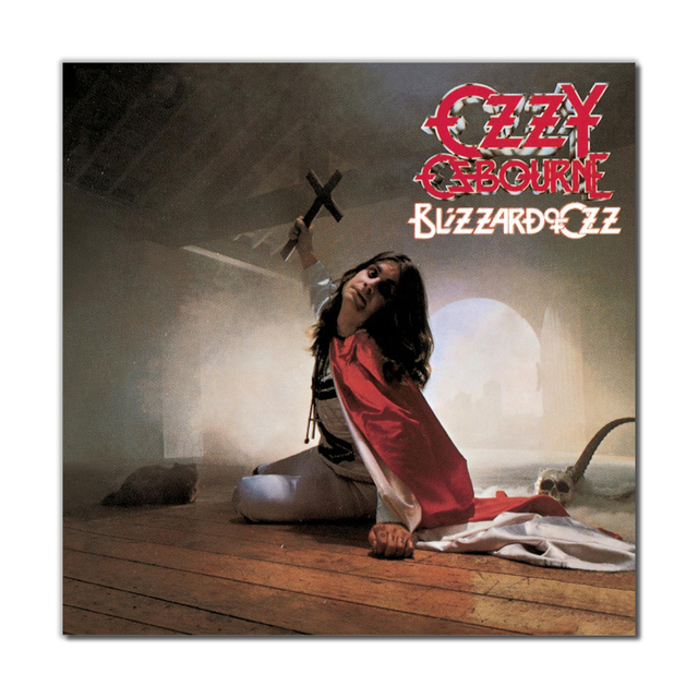 CAPA DE ÁLBUM OZZY OSBOURNE BLIZZARD OF OZZ 30x30 cm