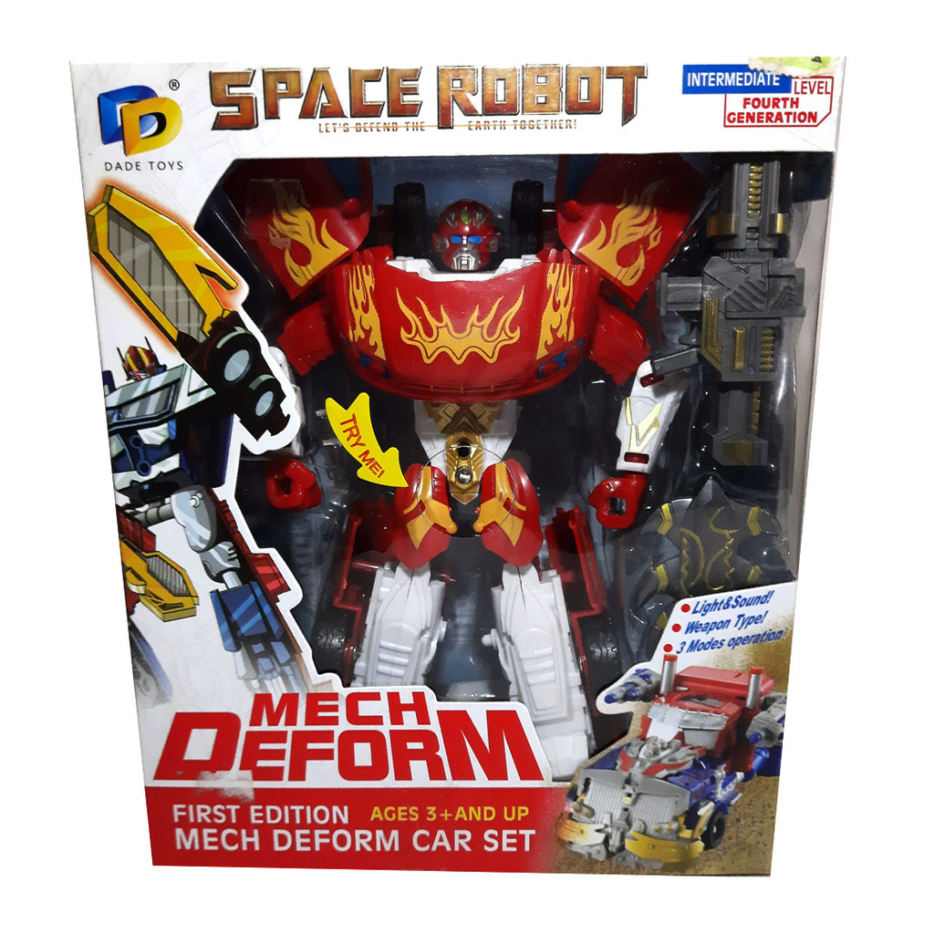 Robot Transformer Mech Deform en Caja - Dominó Online