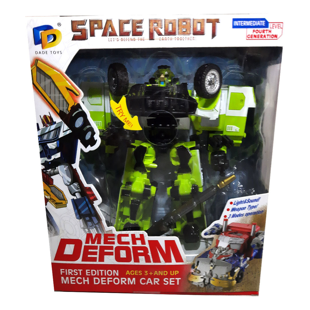 Robot Transformer Mech Deform en Caja - Dominó Online