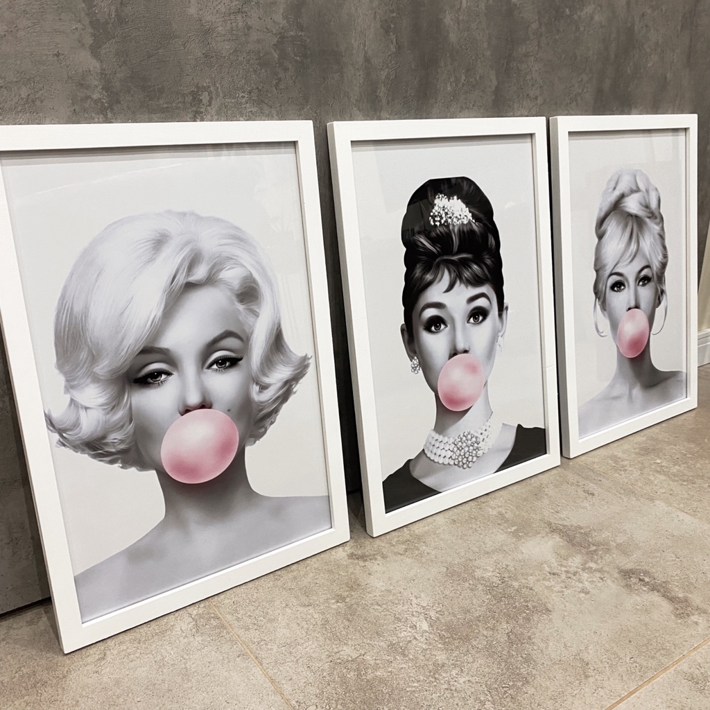 SET 3 con Marco - Fashion Icons Gum - FREE STYLE DECO