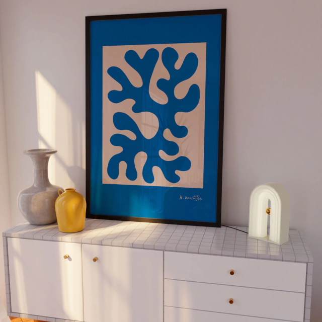 Con Marco - Matisse Azul - Comprar en FREE STYLE DECO