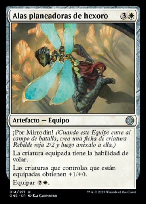 014 - Alas planeadoras de hexoro / Hexgold Hoverwings