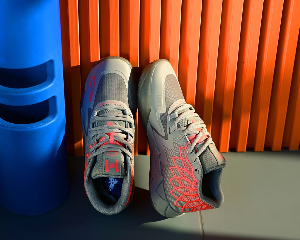 Tênis Puma Lamelo Ball MB.01 'Rock Ridge Red'