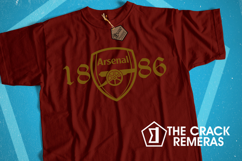 ARSENAL 1886 DORADO - Comprar en THECRACKREMERAS