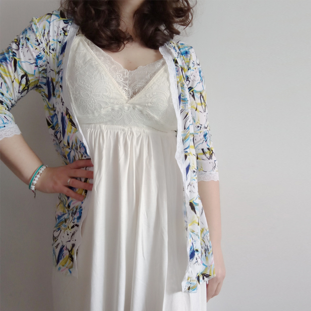 Bata Mora Seda Fría - Comprar en LALA Embarazadas