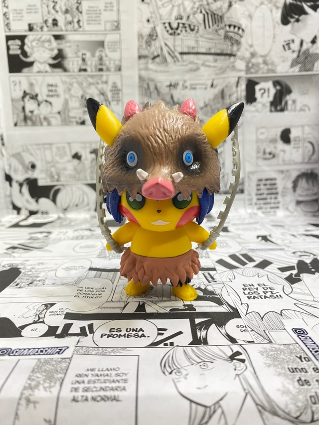 Pikachu Cosplay - Inosuke - Demon slayer