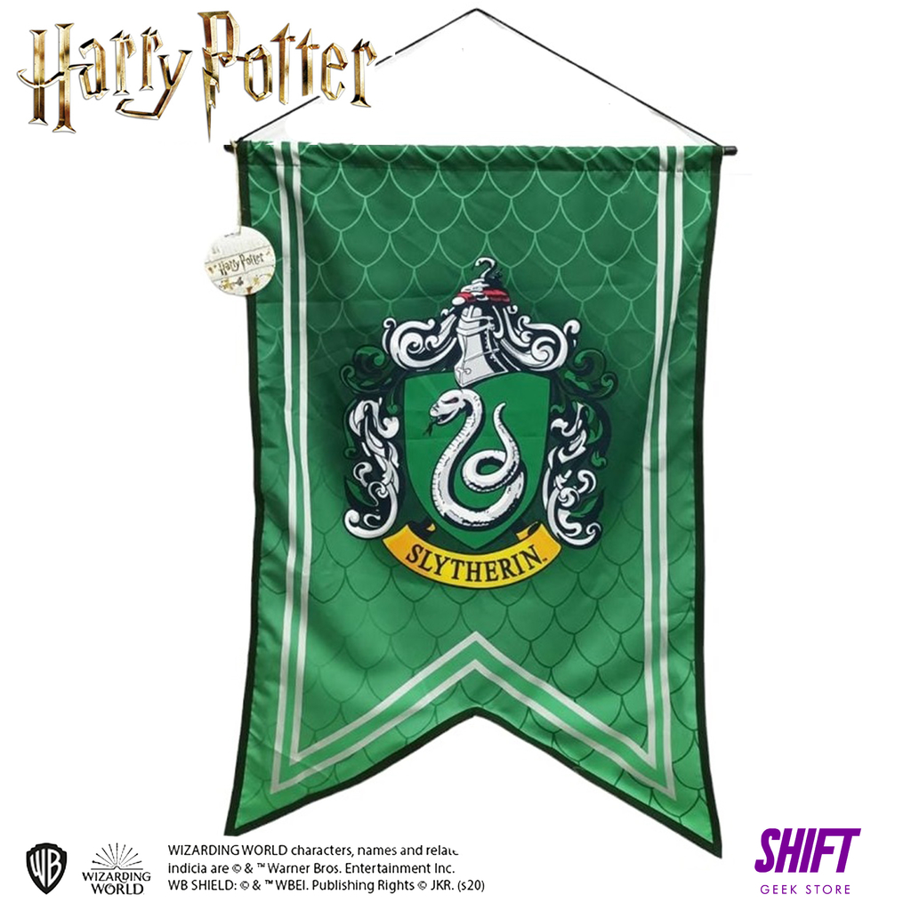 Banderin Slytherin - Harry Potter - Producto oficial