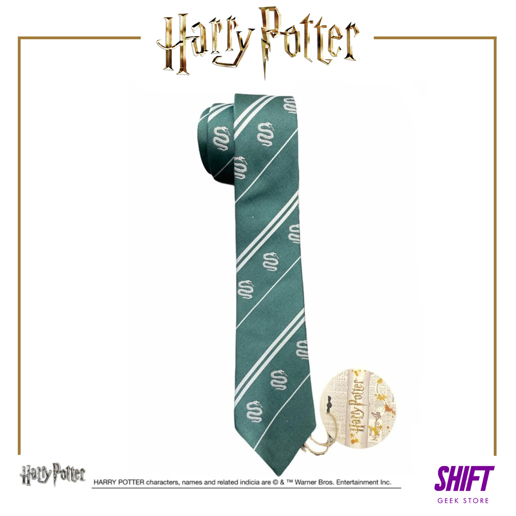 Corbata Slytherin - Harry Potter - Producto Oficial