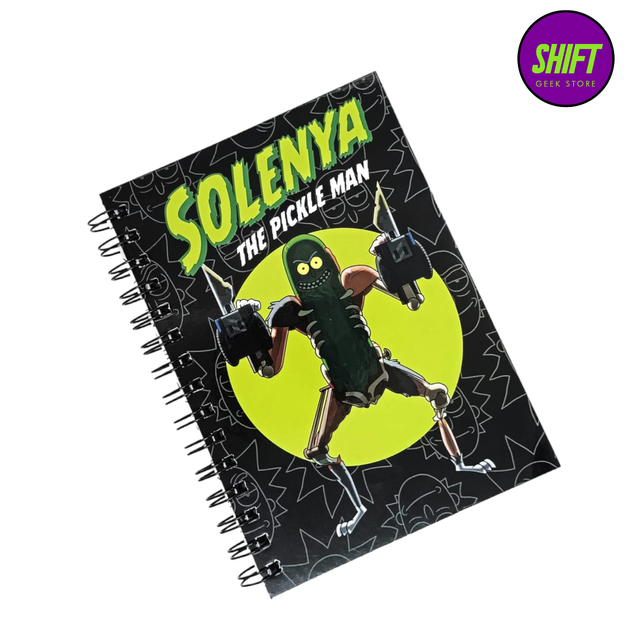 Cuaderno Solenya - The Pickle Man - Rick and Morty