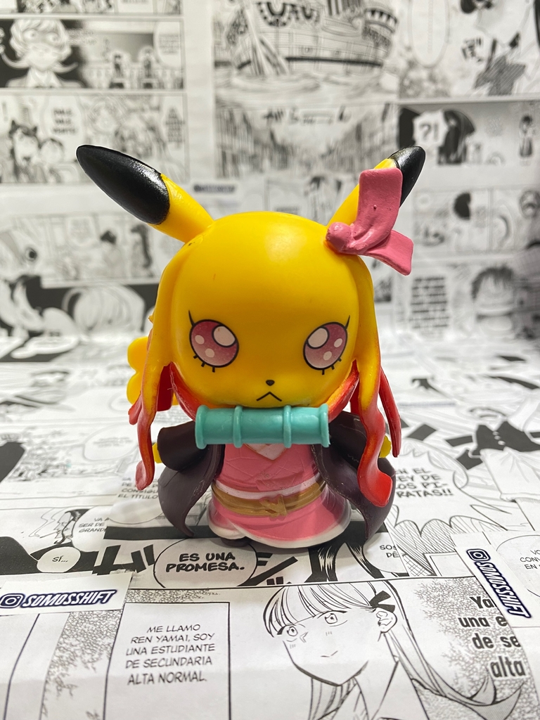 Pikachu Cosplay - Nezuko - Demon slayer