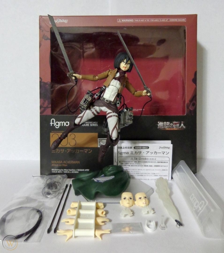 ATTACK ON TITAN : MIKASA ACKERMAM - FIGMA