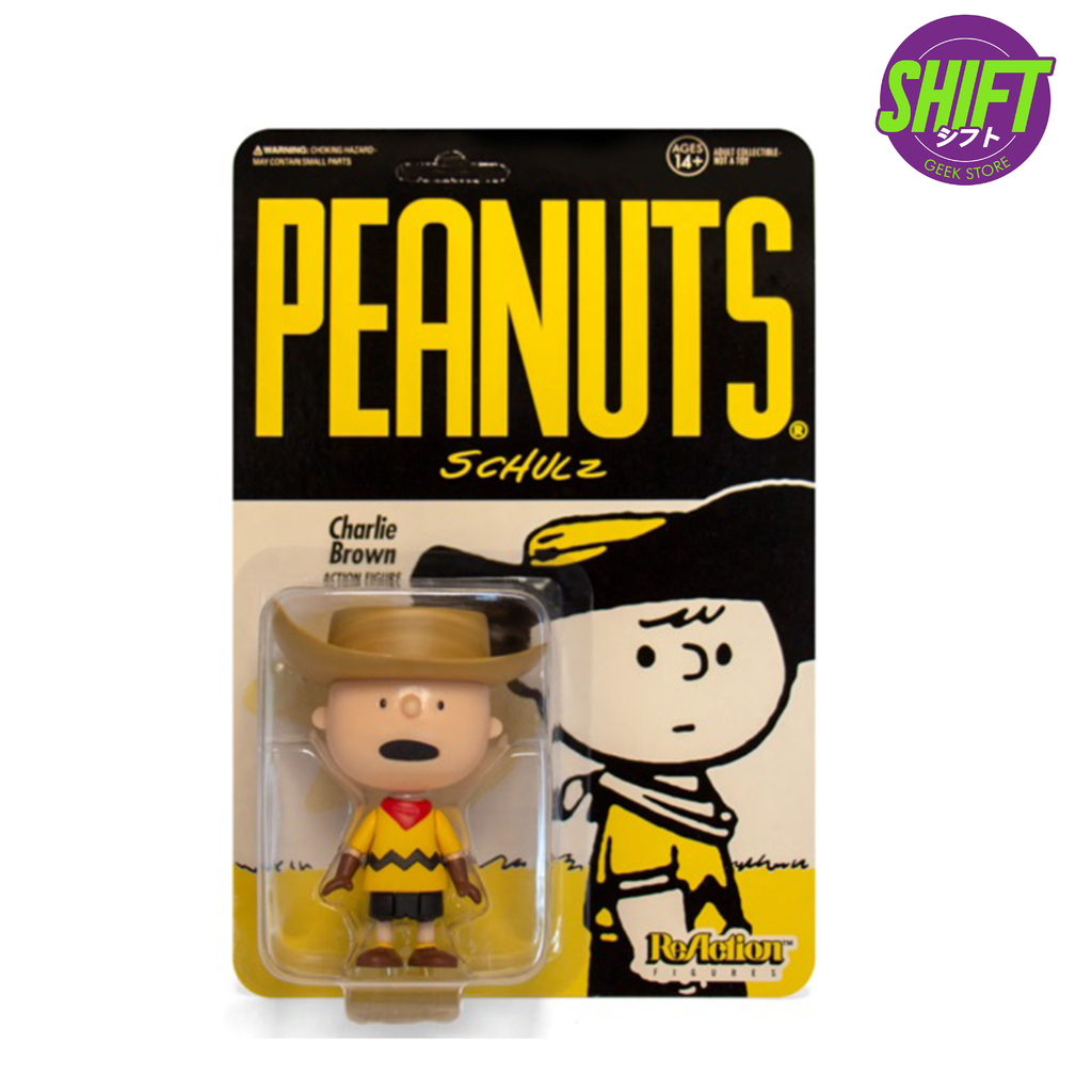 Figura Charlie Brown - Peanuts Schulz - Super 7