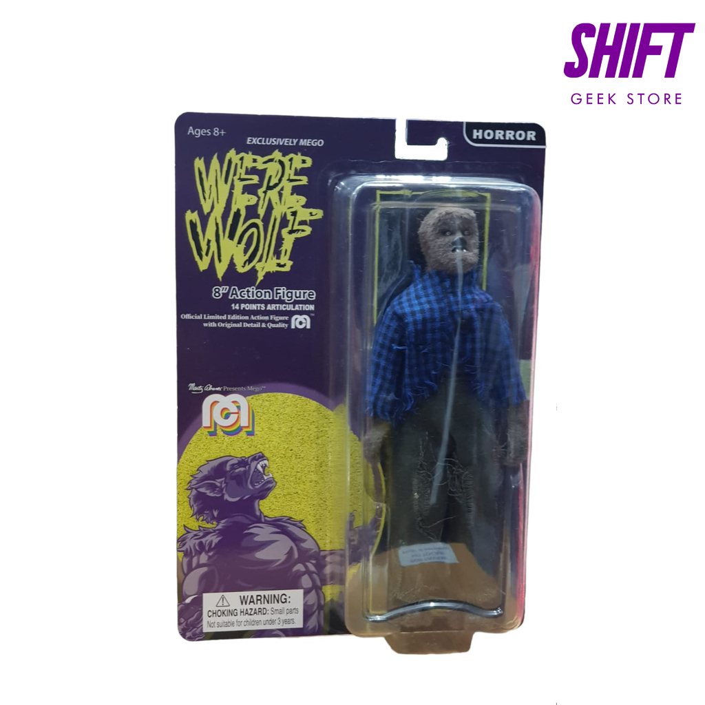 Figura Wolfman Flocked - MEGO - SHIFT geek store