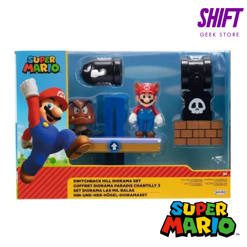 Juego Set Diorama Las Mil Balas - Super Mario - Producto Oficial