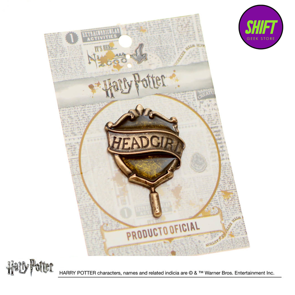 Pin Head Girl Hufflepuff - Harry Potter - Producto Oficial