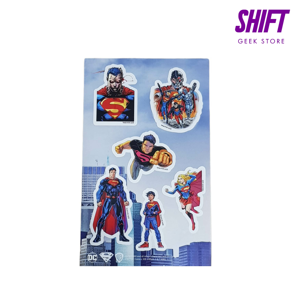 Sticker Superman - Pack x 3 - Producto Oficial