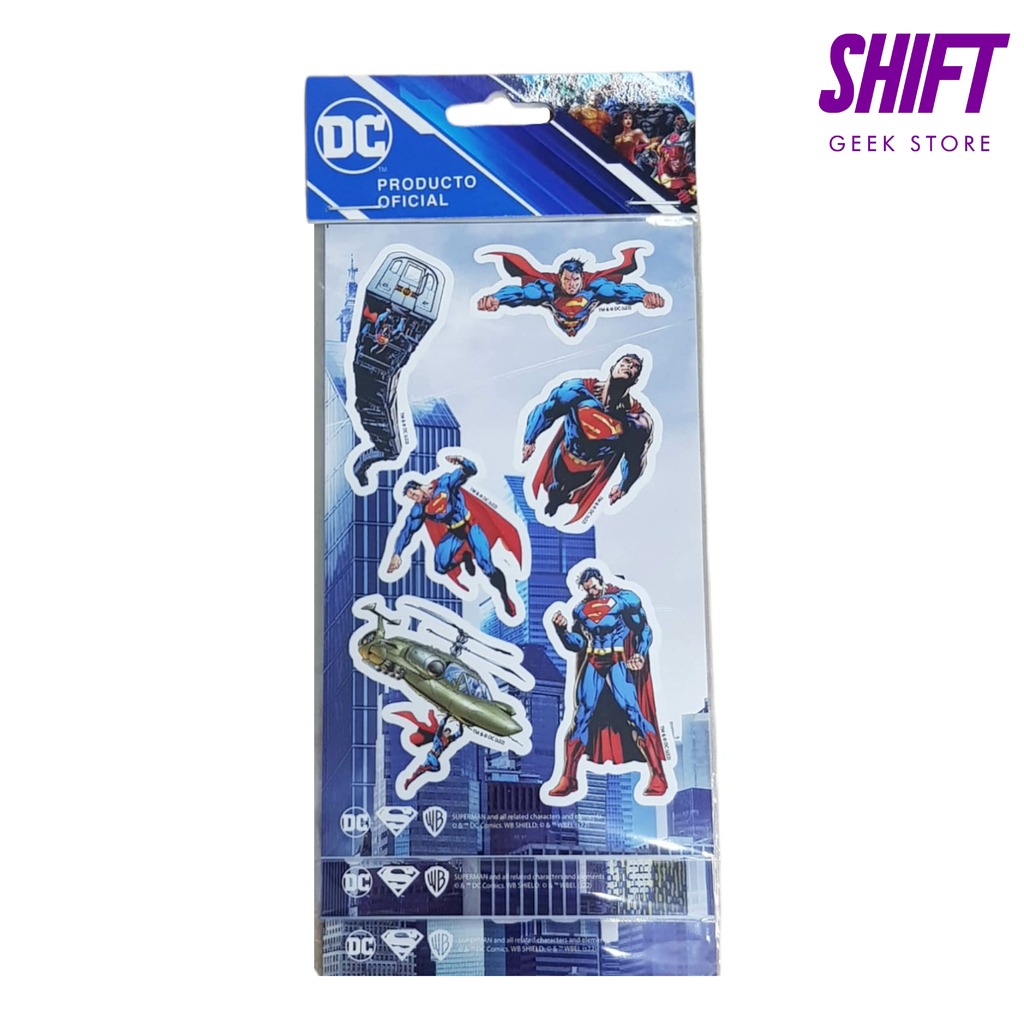 Sticker Superman - Pack x 3 - Producto Oficial