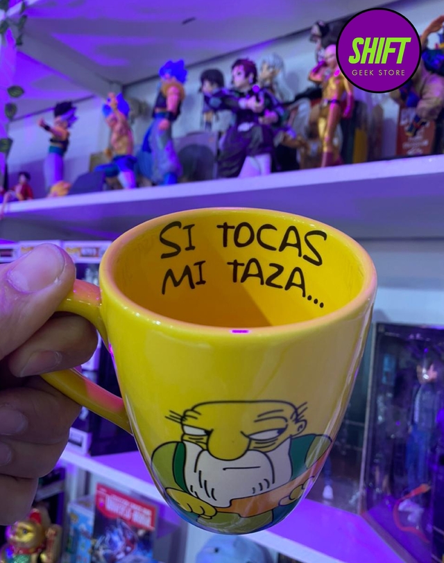 Taza Si tocas mi taza...Hay Tabla - Los Simpsons