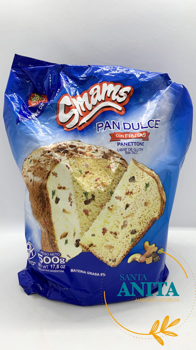Smams - Pan dulce con fruta - 500gr
