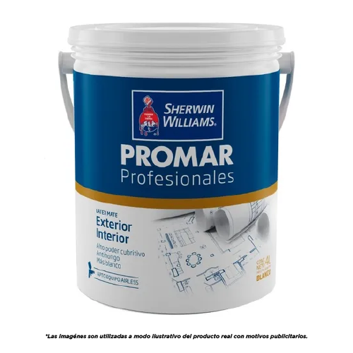 Sherwin Williams - Promar profesional exterior-interior blanco 20L
