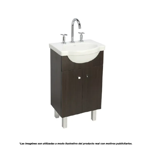 Ferrum - Vanitory De Pie Venecia Wengue 48cm X4vs