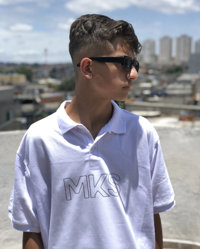 POLO MKS BIG ''OUTLINE'' - Comprar em MKS