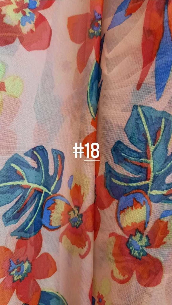 MICROTUL ESTAMPADO ELASTIZADO - Comprar en Hono Textil