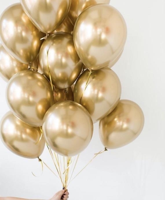 GLOBOS CHROME 10" X 5 UNIDADES - Comprar en Muy WOW!