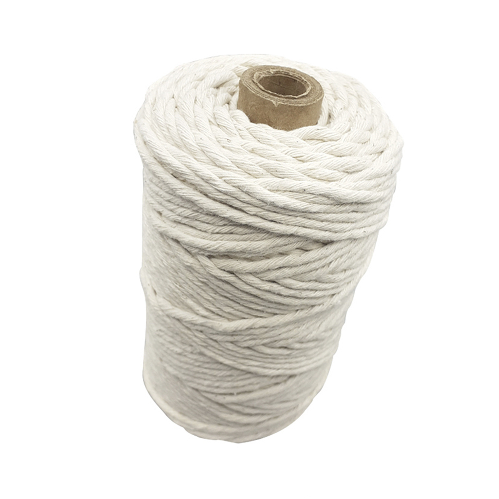 Hilo Algodon Macrame Mechado 27H x 100 mt