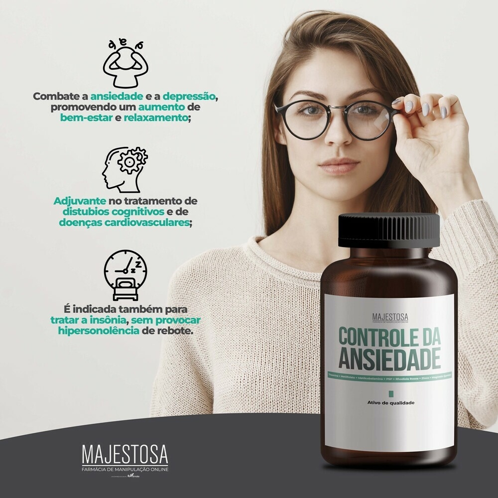 Controle da Ansiedade | Majestosa Farma