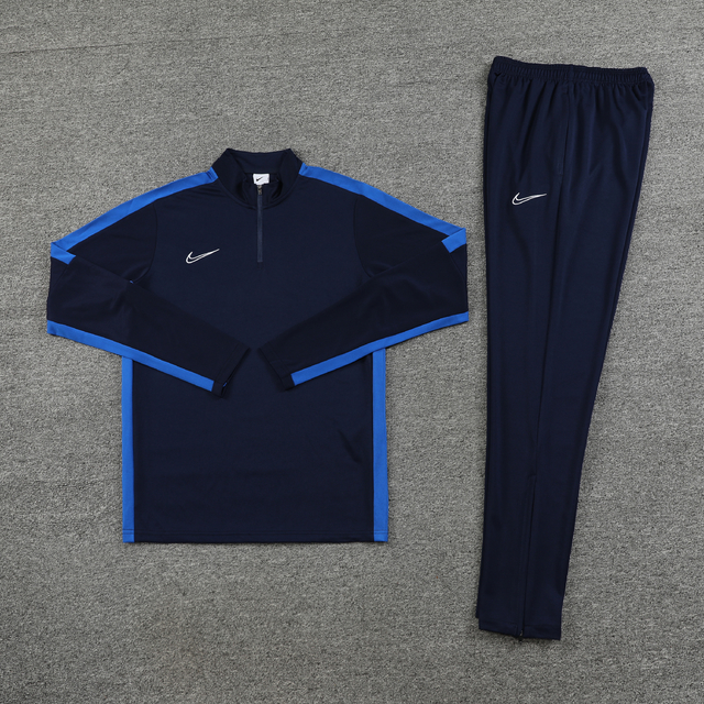 Conjunto de Treino Nike - Azul Escura - Jaqueta e Calça