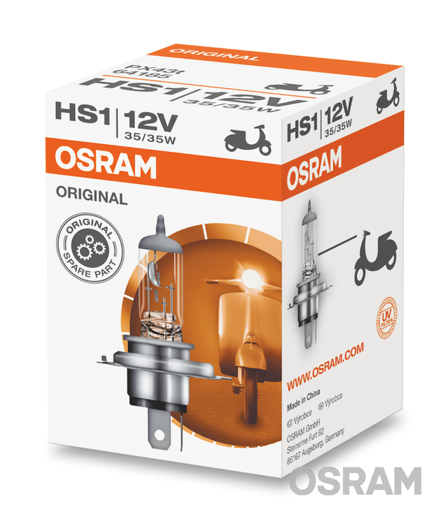 Foco OSRAM HS1 Original (moto) - Osram Mexico
