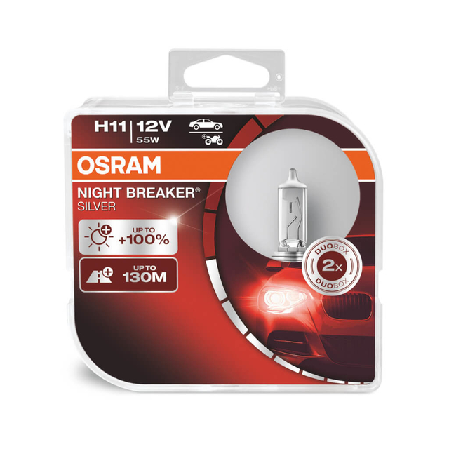 Bombillo H11 OSRAM NIGHT BREAKERSILVER